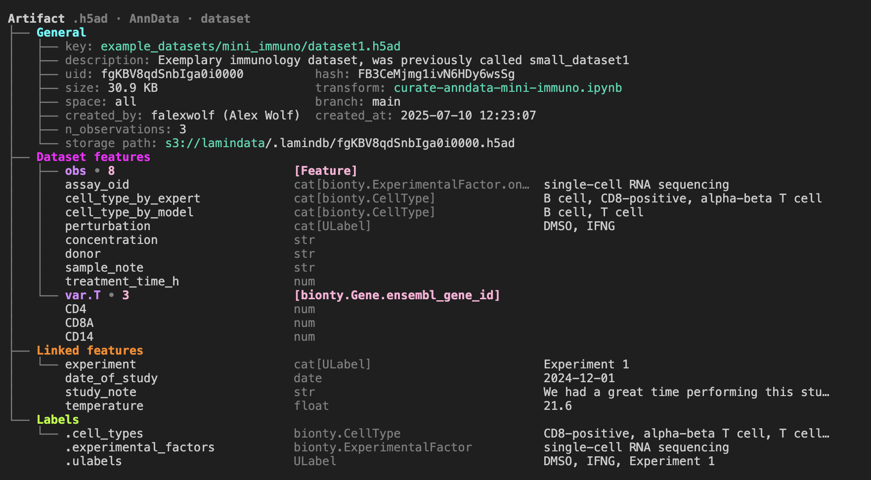 GitHub - laminlabs/lamindb: A data framework for biology.